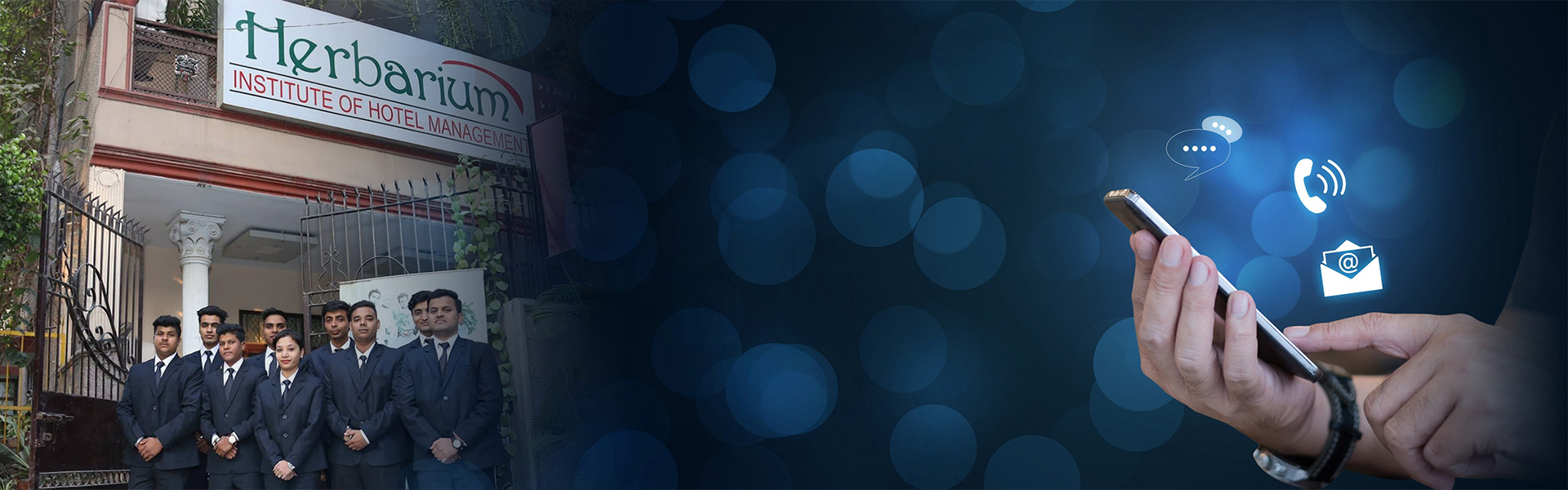 Contact Us for Hotel Management Admissions in Delhi | HIIHS